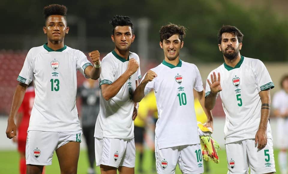 موعد مباراة العراق الأولمبي القادمة في تصفيات كأس آسيا تحت 23 سنة
