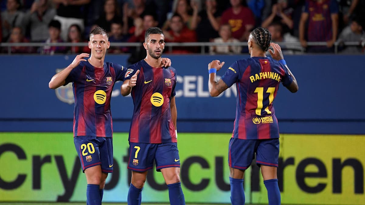 نتيجة وملخص مباراة برشلونة ضد ريال أوفييدو اليوم 3-1 في ليلة عودة ...